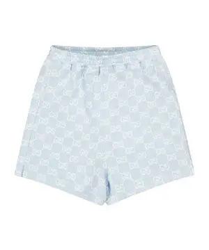 Gucci Print Shorts - Blue