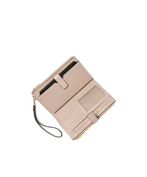 Michael Kors Double Zip Wristlet Wallet On Chain