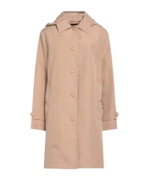 Burberry Hooded Coat - Nude