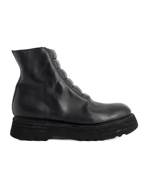 Guidi Round-toe Boots - Black