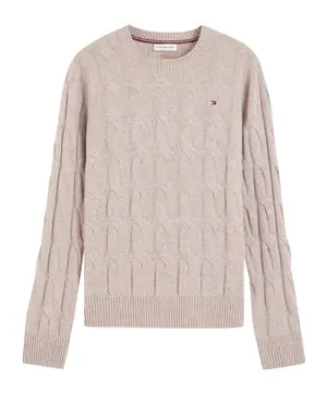 Tommy Hilfiger Wool Knitted Sweater - Nude
