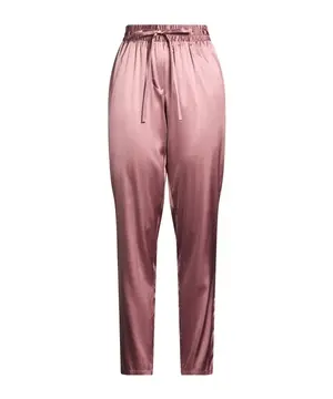 Dolce & Gabbana Solid-colored Satin Trousers - Pink