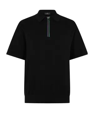 Paul Smith Shortsleeve Polo Shirt - Black