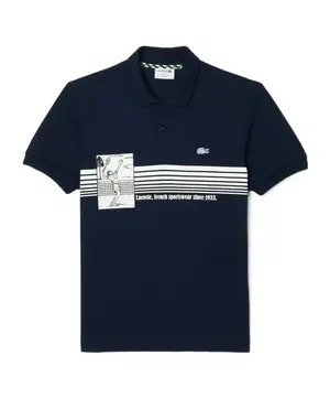 Lacoste Shortsleeve Polo Shirt - Blue