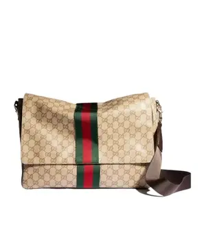 Gucci Medium Crossbody Bag With Web