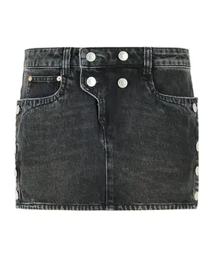 Isabel Marant Étoile Denim Skirt - Black