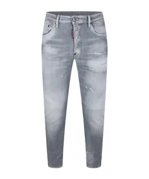 Dsquared2 Distressed Ripped Denim Jeans