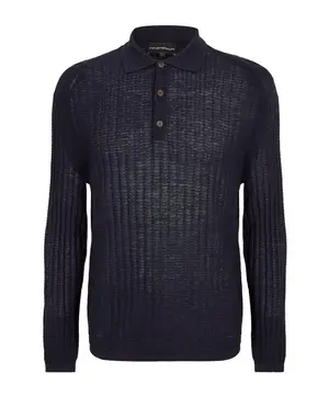 Emporio Armani Longsleeve Polo Shirt