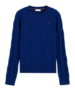 Tommy Hilfiger Wool Knitted Sweater - Blue