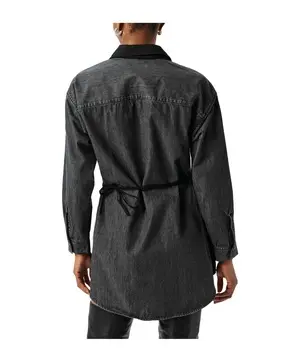 DIESEL® Collared Shirt Dress