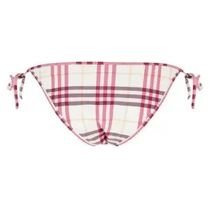 Burberry Checkered Tie Side Bikini Bottoms