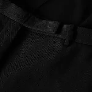 TOM FORD Wool Silk Straight Leg Trousers