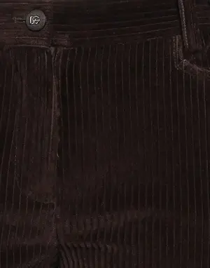 Dolce & Gabbana Solidcolor Corduroy Pants