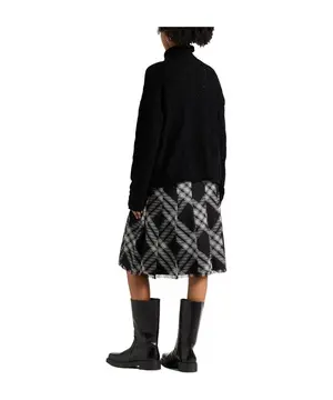 Max Mara Simple Solid-color Turtleneck Knit Sweater