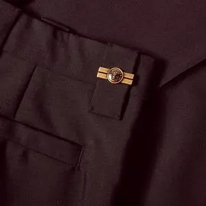 Versace Tailored Cuffed Trousers