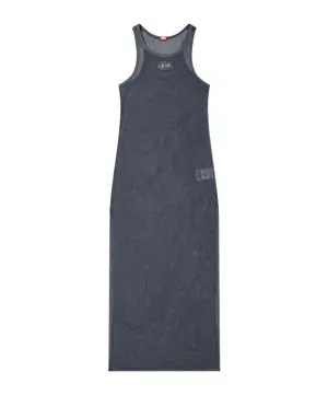DIESEL® Mesh Racerback Tank Midi Dress