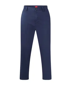 Hugo Boss Twill Chino Trousers - Blue