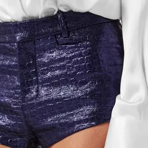TOM FORD Crocodile Embossed Low-rise Shorts