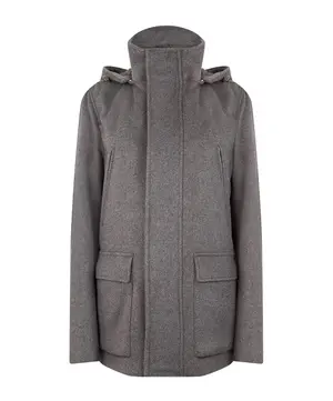Herno Hooded Cashmere Coat