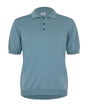 C.P. COMPANY Short Sleeve Polo Shirt
