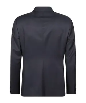 Zegna Long-sleeved Suit - Blue
