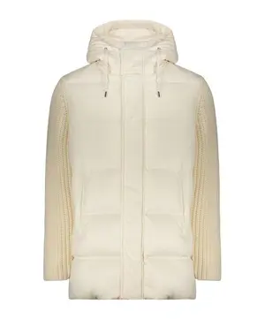Herno Knitted Hooded Coat