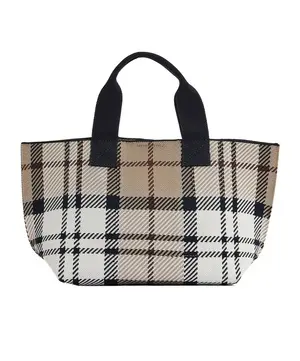 Barbour Classic Plaid Handbag - Black