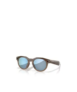 Oakley Meta Hstn Round Frame Sunglasses
