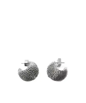 Jacquemus Hedgehog Earrings - Silver