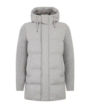 Herno Knitted Hooded Coat