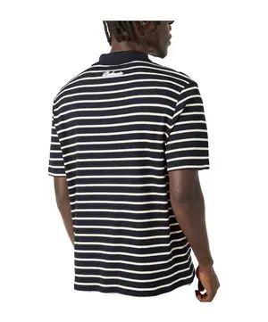 Balmain Striped Shortsleeve Polo