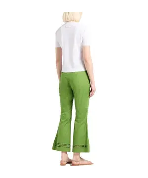 Tory Burch Solid-color Short-sleeve Crew Neck