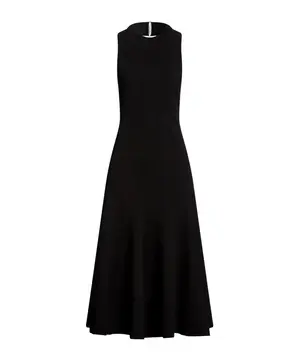 Jacquemus Sleeveless Flared Dress - Black