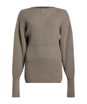 Rick Owens Solid-color Wool Knitwear - Grey