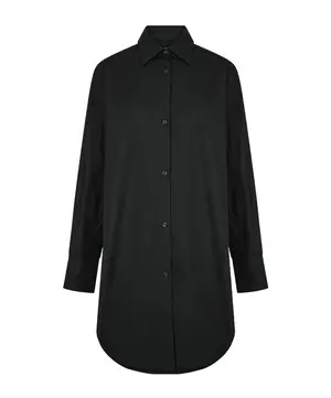 Hugo Boss Long Shirt Dress - Black