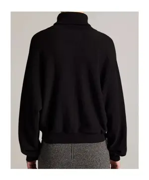 Vince Wool-cashmere Dolman-sleeve Turtleneck Sweater