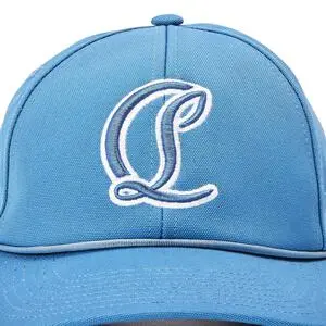CHRISTIAN LOUBOUTIN Solid Color Baseball Cap