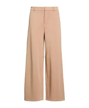 Max Mara Minimalist Wide-leg Pants - Camel
