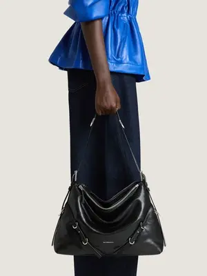 Givenchy Medium Voyou Bomber Bag In Nappa Leather