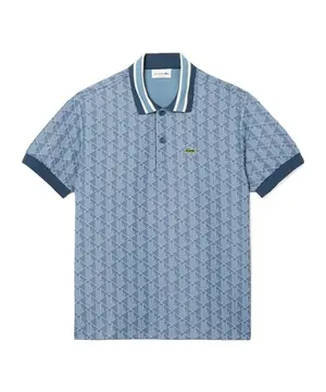 Lacoste Shortsleeve Polo Shirt - Blue