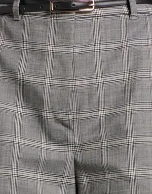 Max Mara Plaid Wide-leg Pants