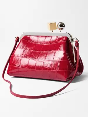 Jacquemus The Berlingot Small Clasp Bag