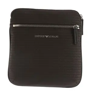 Emporio Armani Jacquard Logo Shoulder Bag
