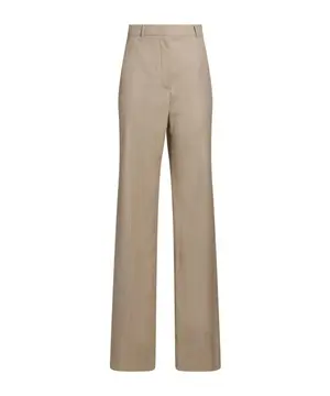 Max Mara Straight-leg Trousers - Beige