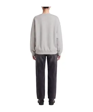 GANNI Solid-color Printed Sweatshirt