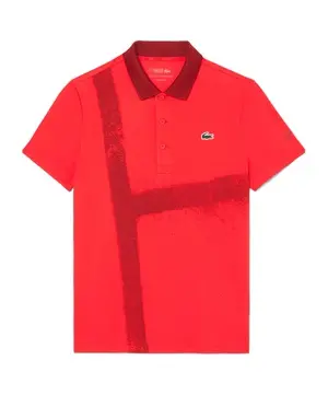 Lacoste Shortsleeve Polo Shirt - Red