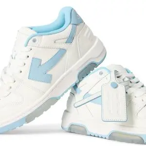 Off-White Signature Arrows Low Top Sneakers - Blue