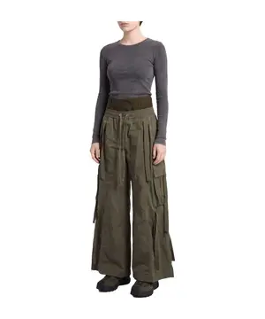 Dolce & Gabbana Solid-colored Cargo Pants