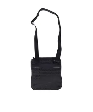 Emporio Armani Allover Lettering Messenger Bag