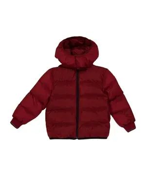 Gucci Hooded Quilted Jacket - Red